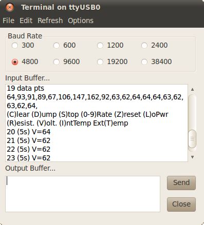 PICAXE Simplest Datalogger