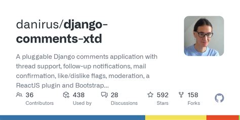 Github Danirusdjango Comments Xtd A Pluggable Django Comments