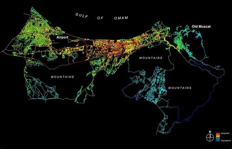 Space Syntax Model Of Global Integration Radiusn In Metropolitan
