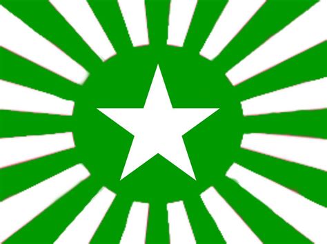 Slapped Together An Esperanto Rising Sun Flag R Rightvexillology