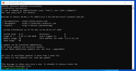 Windows 10 Subsystem Für Linux Wsl 2 Installieren