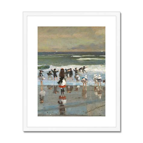 Winslow Homer Beach Scene Print John Dyer Gallery
