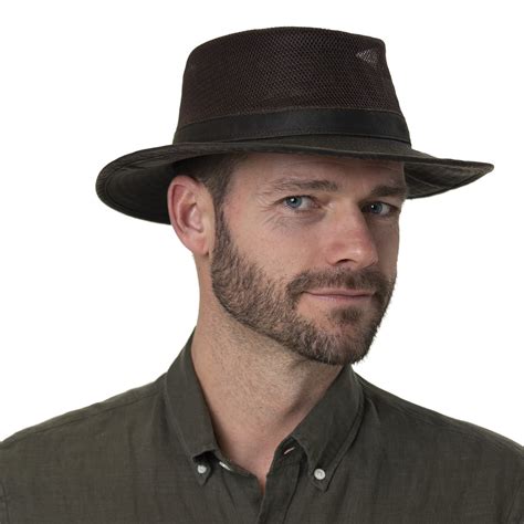Vented Crown Stoffhut By Stetson Chf 5395