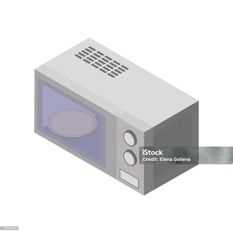 등등 마이크로 파 아이콘 흰색 배경에 격리된 마이크로웨이브 벡터 일러스트레이션입니다 3차원 형태에 대한 스톡 벡터 아트 및 기타 이미지 3차원 형태 가정 생활 가정