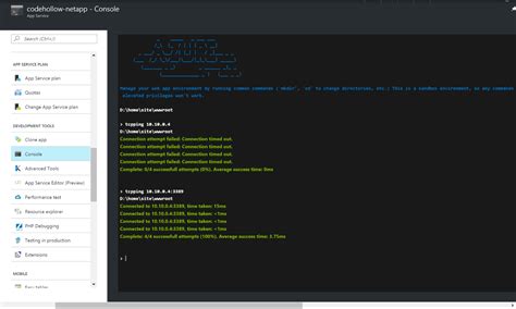 Connect Azure App Service To Virtual Network Arminreiter