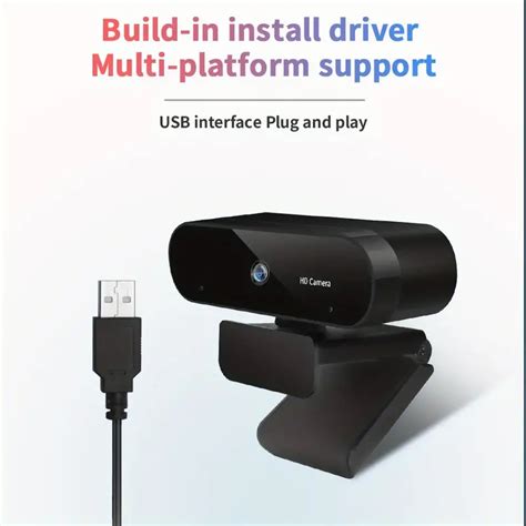 tishric 4k 자동 초점 웹캠 pc 컴퓨터 용 마이크가있는 1080p 웹 카메라 usb 카메라 웹캠 웹 temu