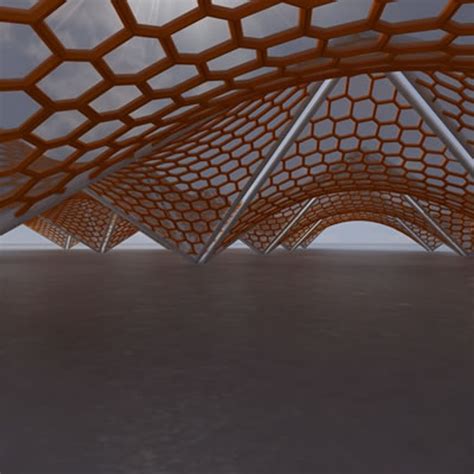 Membrane Structure Building Super 3d Model