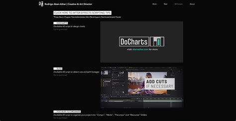 After Effects Scripts Abenathar Com