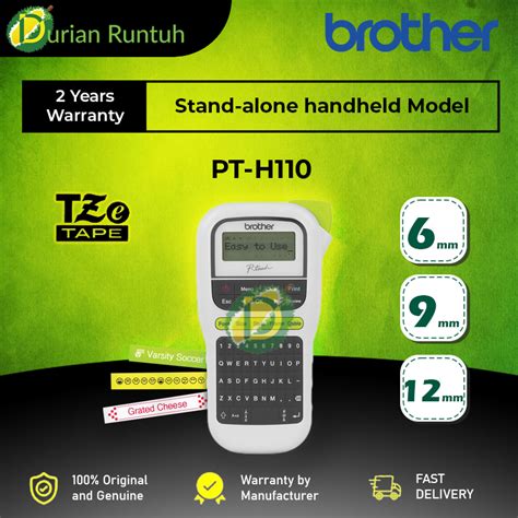 Brother P Touch PT H Portable Handheld Label Maker Sticker Laminate LabelManager PTH