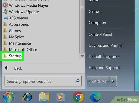 Windows Start Menu Location