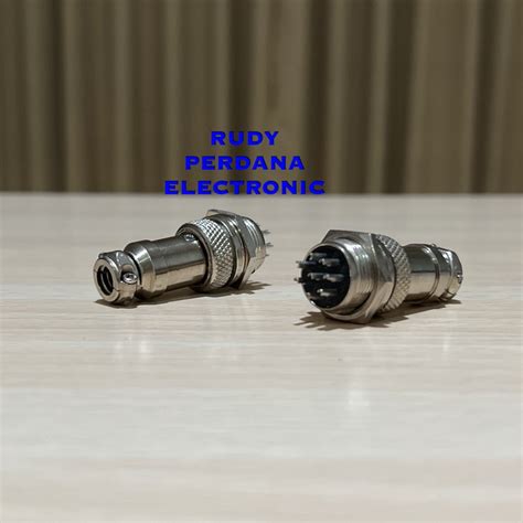 Jual Connector Konektor Jack Jek Socket Soket Cb P Pin Shopee Indonesia
