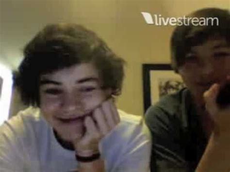 Harry Styles Louis Tomlinson On Twitcam Part Larry Stylinson Louis One