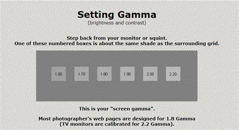 Gamma Picture Setting Gamma Correction Function Hepmh
