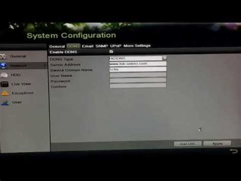 Hikvision DDNS Setup YouTube
