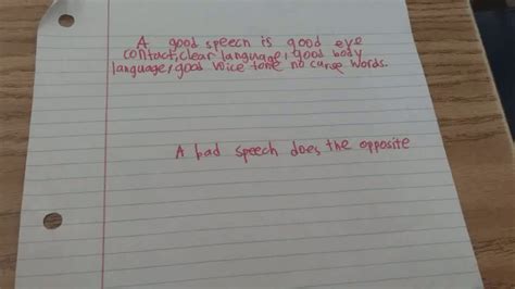 Bad Speech Examples At Caleb Brownbill Blog