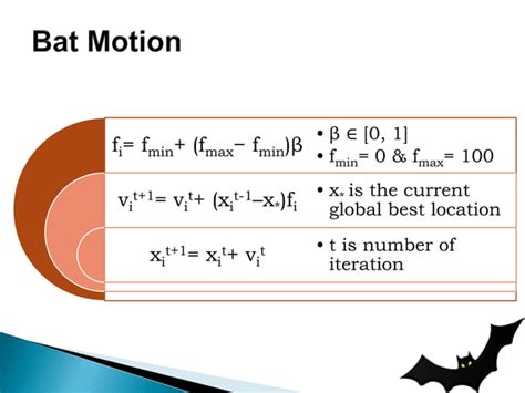 Bat Algorithm And Applications Pptx