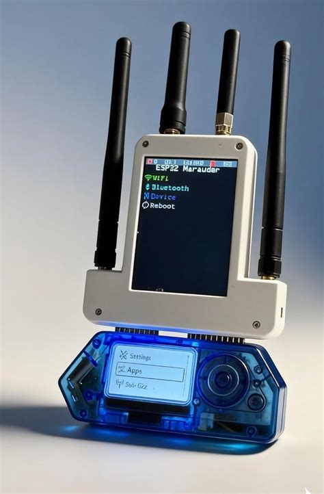 For Flipper Zero External Module With Oled Screen Wi Fi 433mhz Gps