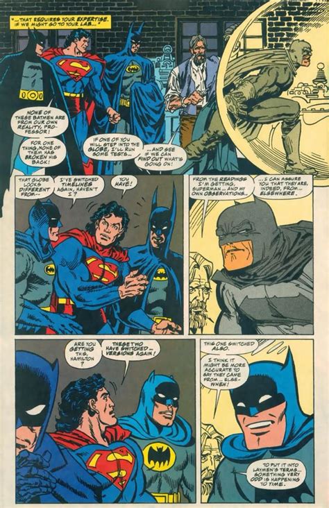 A Page From The Batman Comics Comic Book