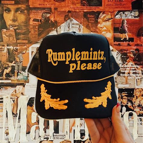 Rumplemintz Please Trucker Hat Etsy