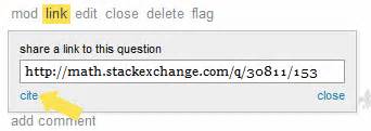 Citing Stack Overflow Discussions Meta Stack Exchange