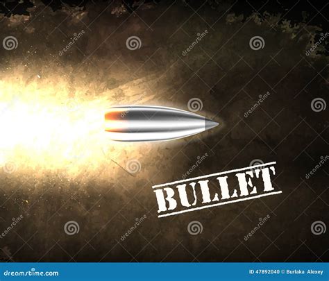 Bullet Background Concept Illustration Stock Photo Image Of Flight Danger