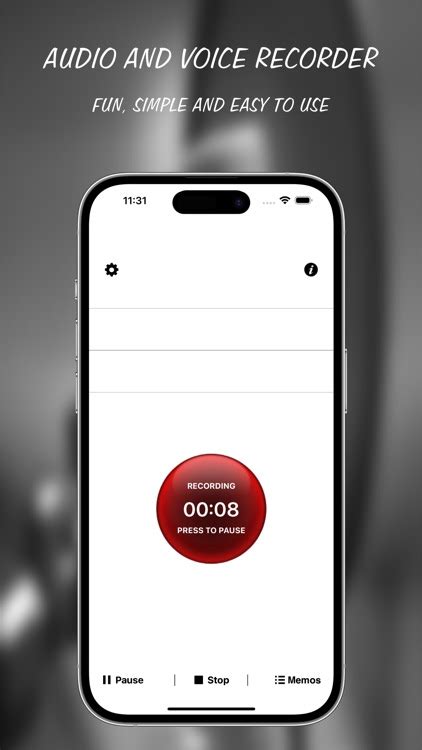 Voice Recorder Voice Memos App By MacyMind