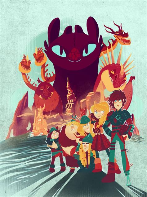 Fan Art Friday How To Train Your Dragon By Techgnotic On Deviantart