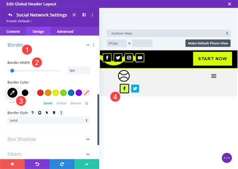 How To Add Social Icons To Divis Primary Menu
