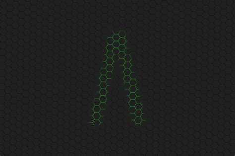 Premium Photo Lambda Sign Lambda Letter Greek Alphabet Symbol Green Hexagon