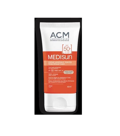 ACM MEDISUN CRÈME MINÉRALE TEINTÉE SPF 50 Daisy ma