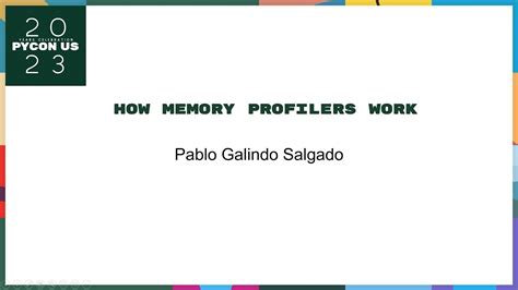 · how memory profilers work