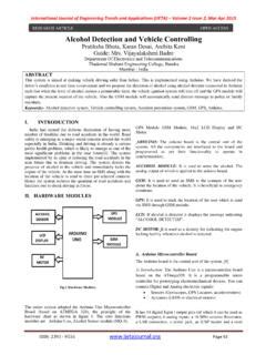 Alcohol Detection And Vehicle Controlling Alcohol Detection And Vehicle Controlling Pdf PDF PRO