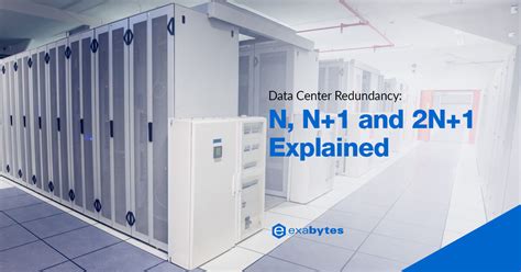 Data Center Redundancy Explained N N 1 And 2n 1 Differences