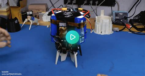Electric Ducted Fan Edf 3d Printed Rocket That Takes Off And Lands Vertically  On Imgur