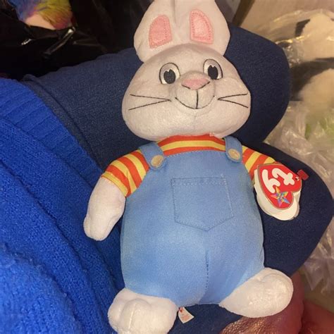 2013 Ty Max And Ruby Max Plush Soft Toy Rabbit 10” Nick Jr Nickelodeon Beanie21 £8 00 Picclick Uk