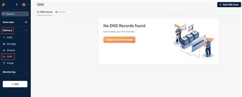 how to set up a domain and dns records in dns support hub
