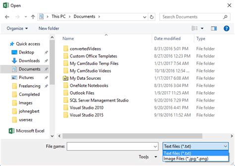 The Getopenfilename Command In Vba Vba And Vbnet Tutorials