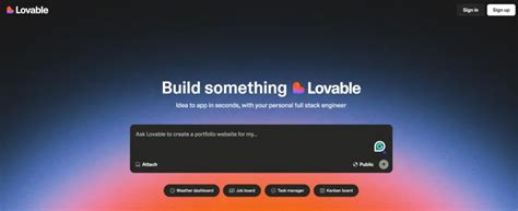Lovable Review Pricing Features And Alternatives