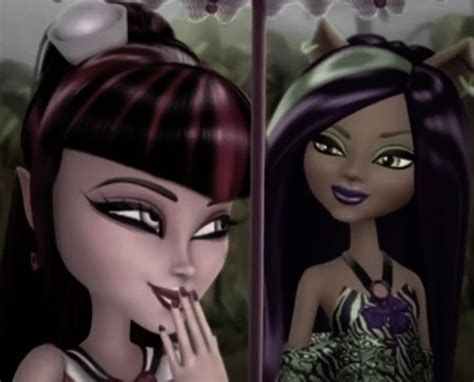 Draculaura And Clawdeen Monster High Characters Monster High Pictures Monster High Art