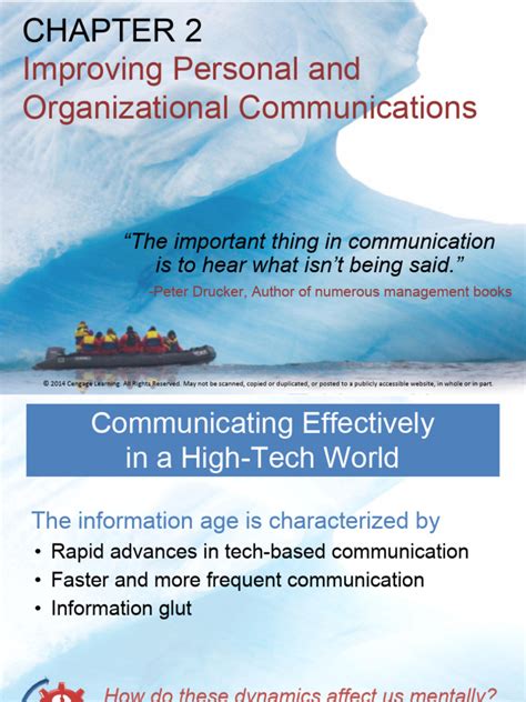 Chapter 2 Improving Personal And Organizational Communications Pdf Nonverbal Communication