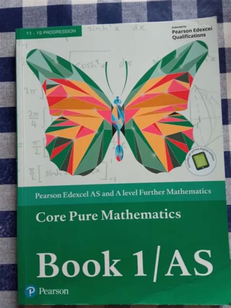 PEARSON EDEXCEL AS And A Level Further Mathematics Core Pure Maths Book AS EUR PicClick IT