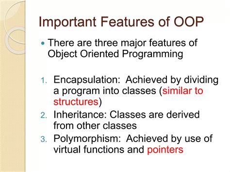 Oop Lecture 1 Ppt Free Download