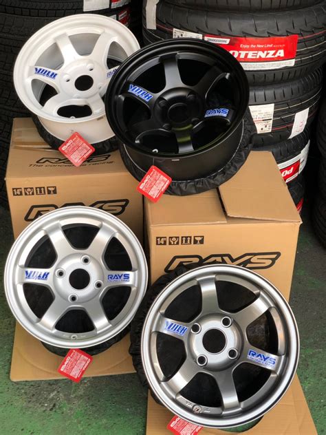 Rays Te37 Ae86定番サイズ復刻！ 7j14オフセット0【完売しました】 レストアパーツ．com®