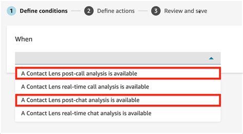 Create A Rule In Contact Lens That Creates A Case Amazon Connect