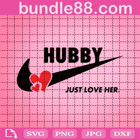 Hubby Love Her Fashion Brand Svg Svg Png Dxf Eps Digital Download February