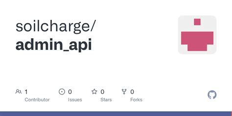 GitHub Soilcharge Admin Api