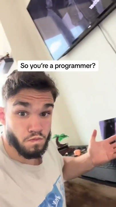 So Youre A Programmer Coding Youtube