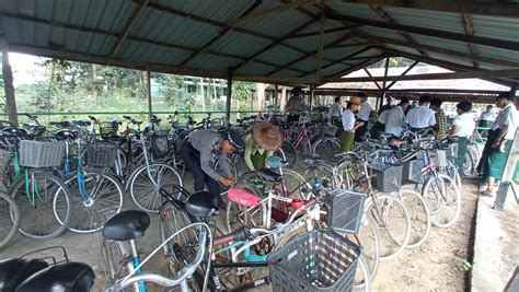 ငါးသိုင်းချောင်းမြို့၌ ယာဥ်အန္တရာယ် ကင်းရှင်းစေရေးအတွက် အနှေးယာဉ်များတ