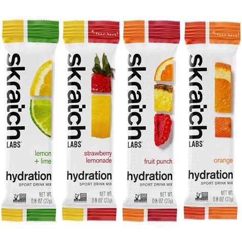 Skratch Labs Hydration Sport Drink Mix Electrolyte Beverage Powder 22g