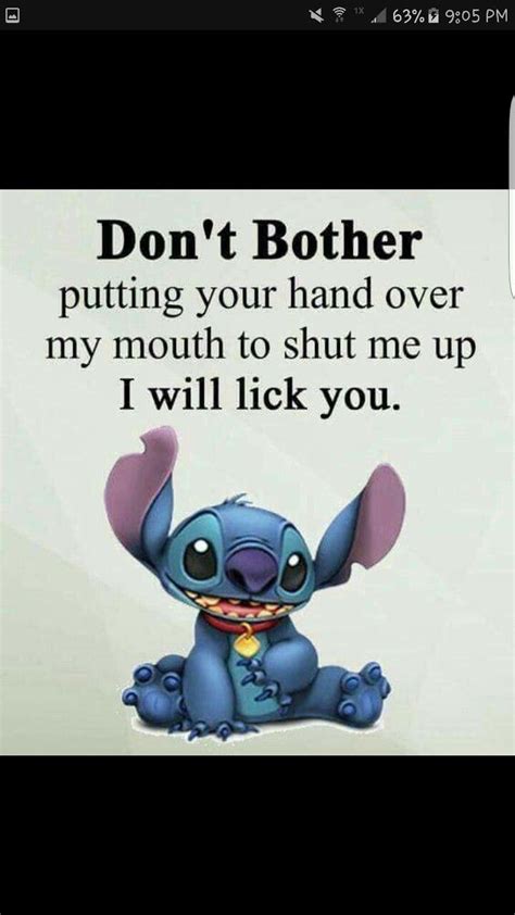 Pin By Kacey On Funny Means Disney Quotes Funny Lilo And Stitch